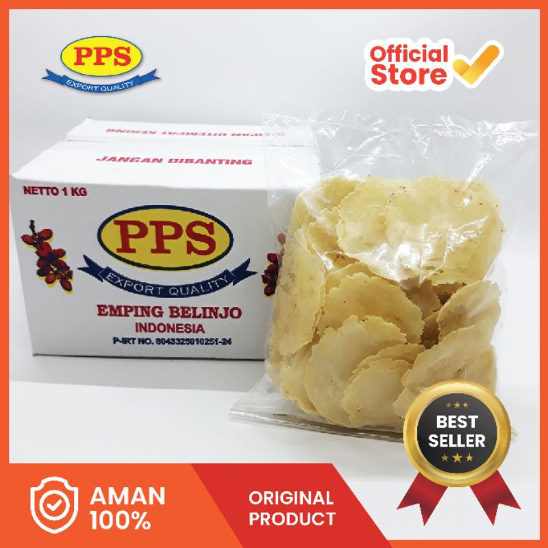 Jual Emping Melinjo Lebar (LB) Original Emping LIMPUNG PPS Harga Grosir ...