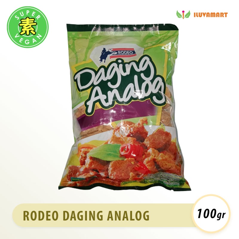Jual Rodeo Daging Analog 100gr Daging Nabati Meat Analog Protein Nabati ...