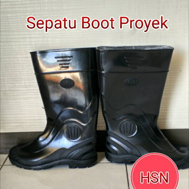 Jual SEPATU BOOT PROYEK - SEPATU BOOT KARET - SEPATU PROYEK - SEPATU ...