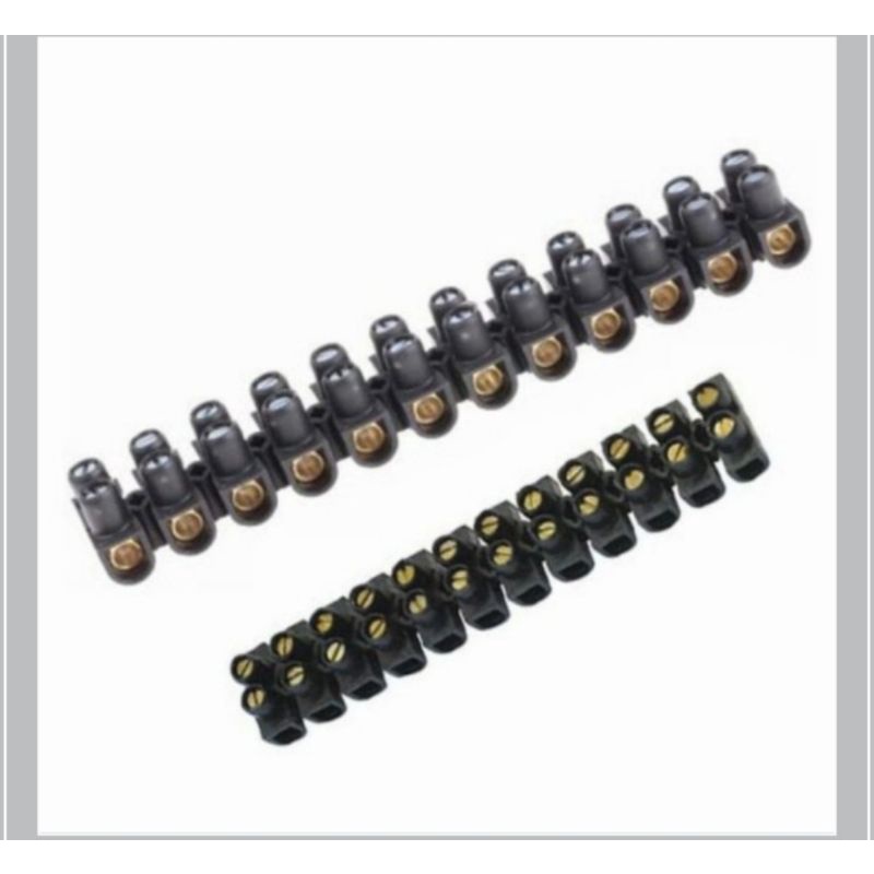 Jual Terminal Strip / Terminal Kabel 6MM / 10MM / 16MM / 25MM Hitam ...