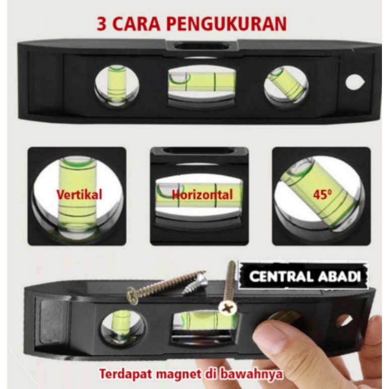 Jual Waterpass Magnet Mini 6 INCH | Shopee Indonesia