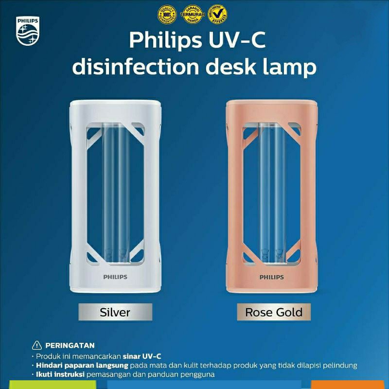 Jual Lampu / Desk Lamp Philips UVC Anti Virus and Bacterial | Shopee Indonesia