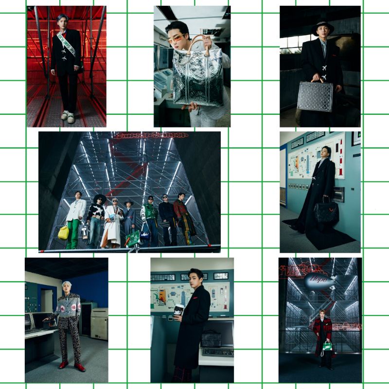 Jual POSTER KPOP - BTS : LOUIS VUITTON 2021 | Shopee Indonesia