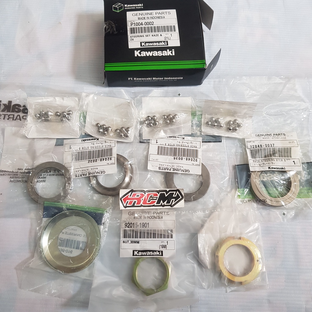 Jual KONES CONES KOMSTIR STEERING SET ATAS BAWAH KAZE ZX130 ORI ORIGINAL KAWASAKI KGP ASLI P1004 ...