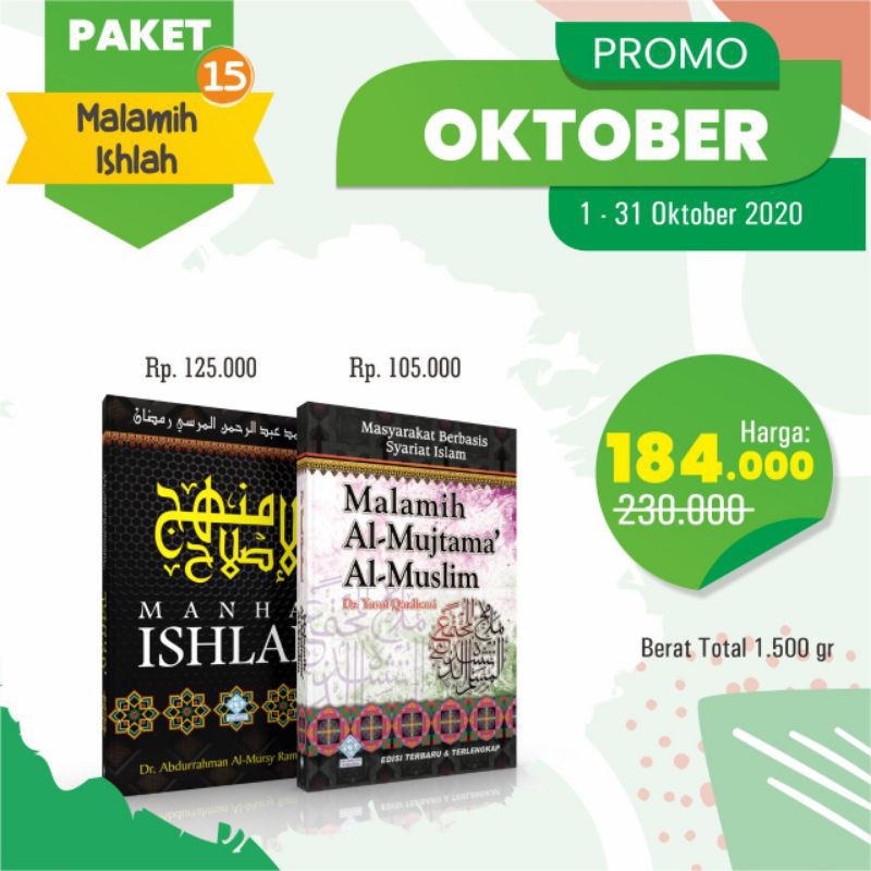 Jual Buku Malamih dan Manhaj Ishlah | Shopee Indonesia