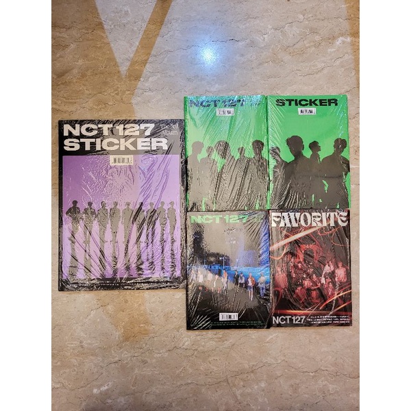 Jual NCT 127 - Sticker Favorite Album Only Classic Cartharsis Tragic ...