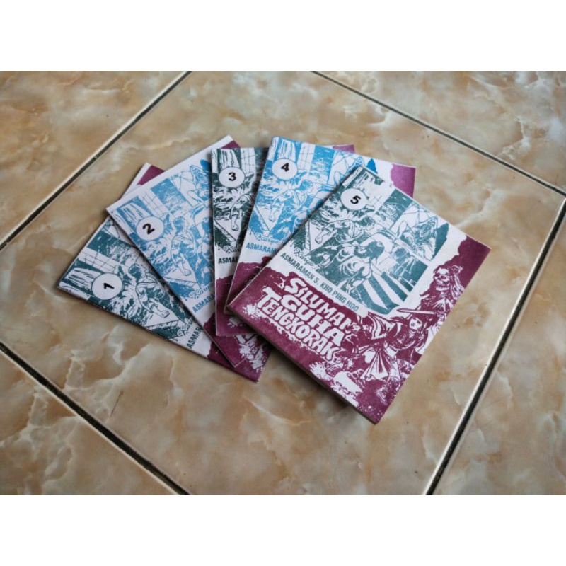 Jual Cersil Siluman Guha Tengkorak (Full Set 1-5 tamat), karya Kho Ping ...