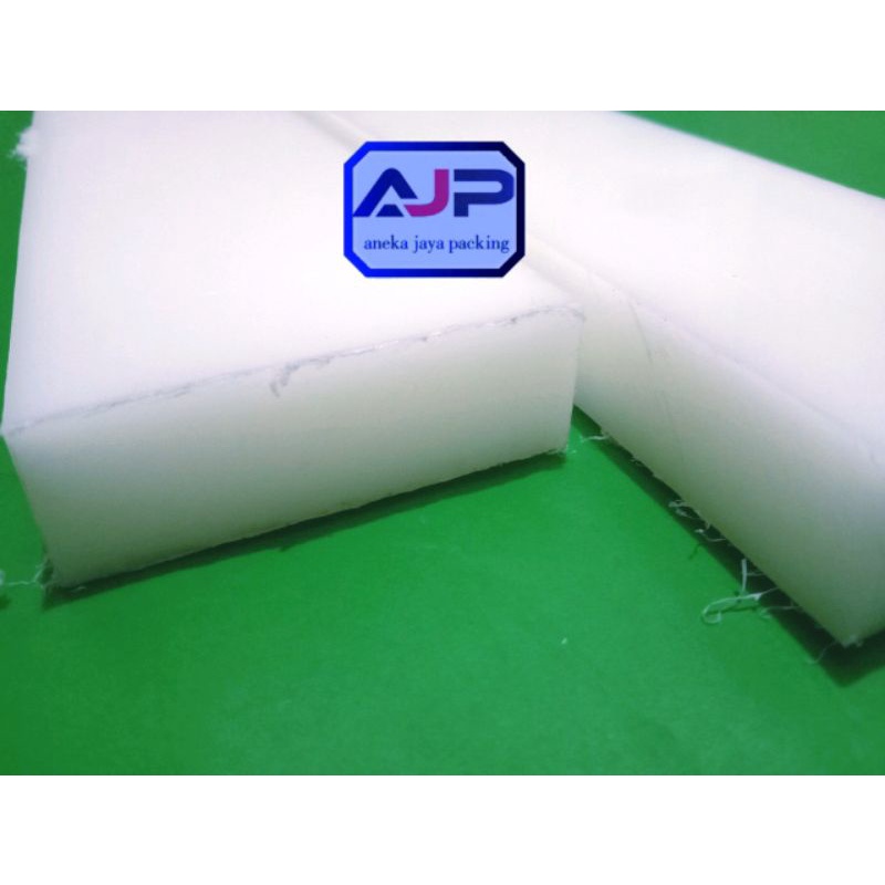 Jual nylon sheet 40mm x 8cm × 8cm pe putih hdpe lembaran | Shopee Indonesia