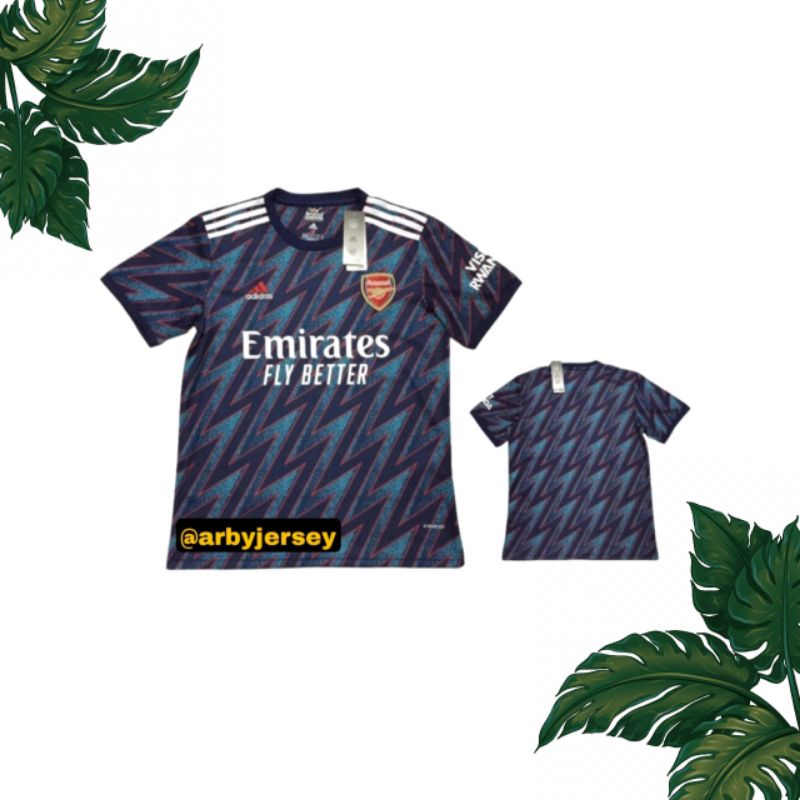Jual Jersey Bola Arsenal 3Rd New Season | Shopee Indonesia