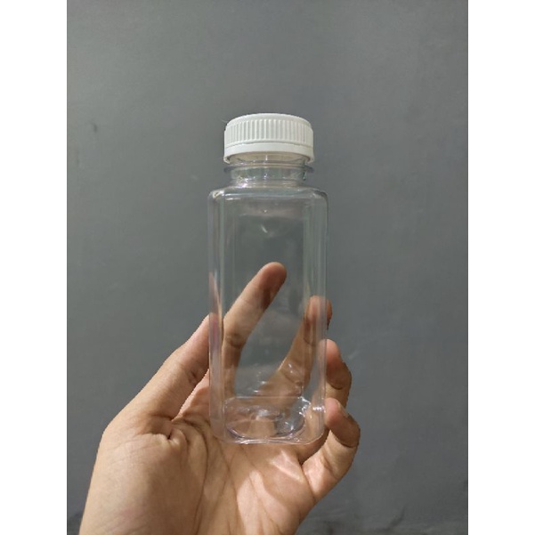 Jual Botol kick 250ml / botol lemon / botol kotak 250ml | Shopee Indonesia
