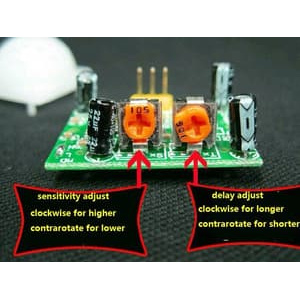Jual S404DLLP Kit Sensor Infrared Deteksi Manusia / Gerak / Motion Hc ...