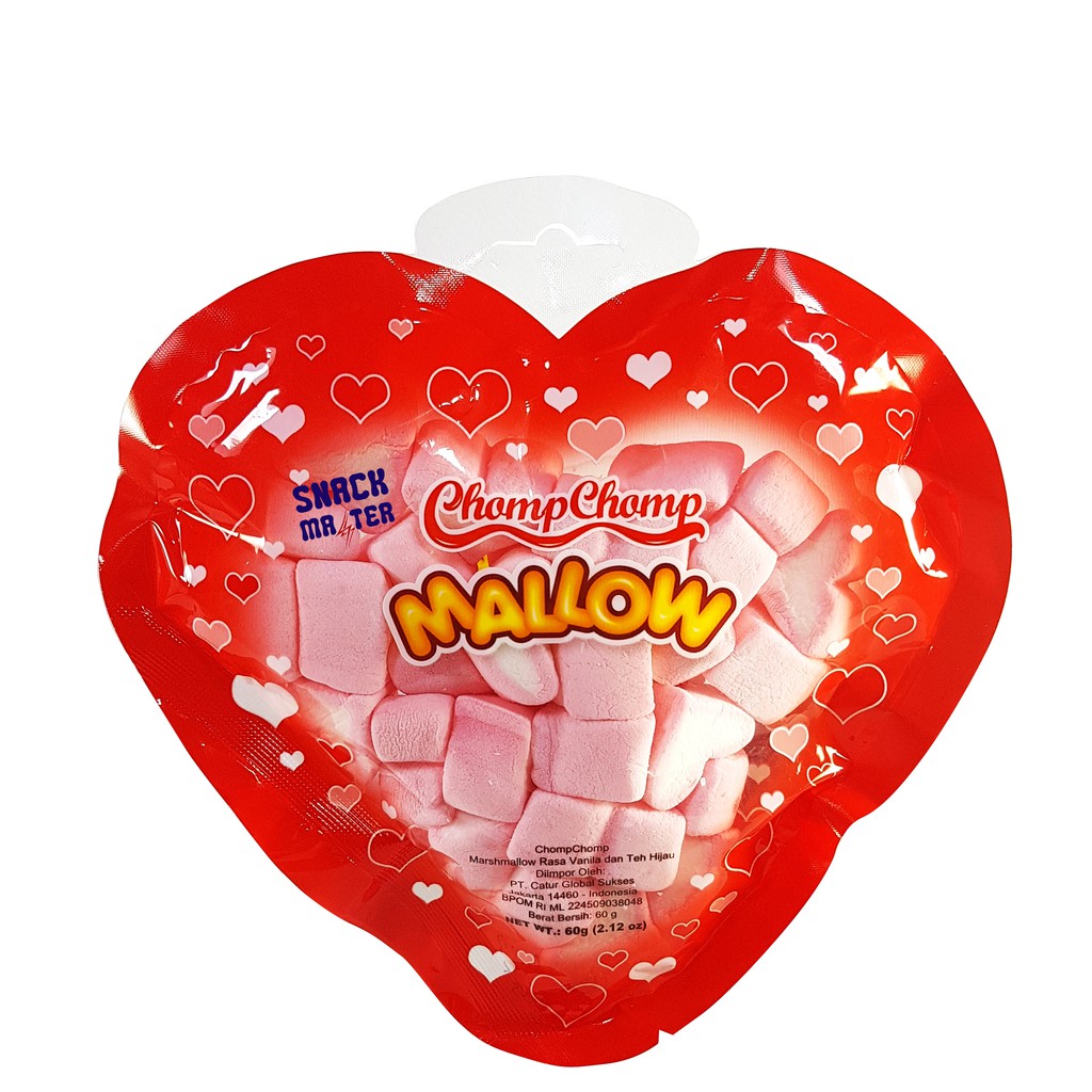 Jual Chomp Chomp Mallow Marshmallow Karakter - Netto 60 gr | Shopee ...