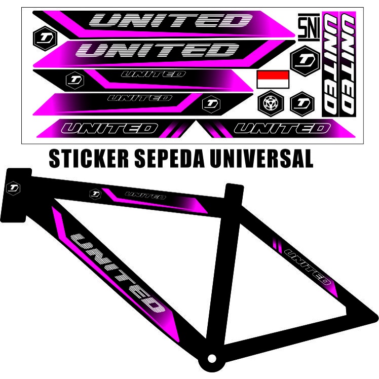 Jual VARIASI STICKER BIKE / STRIPING SEPEDA VARIASI STRIPING SEPEDAH ...