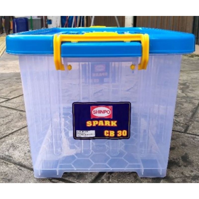 Jual Kotak Penyimpanan Shinpo CB 30 Ltr, 45 Ltr Container box | Shopee ...