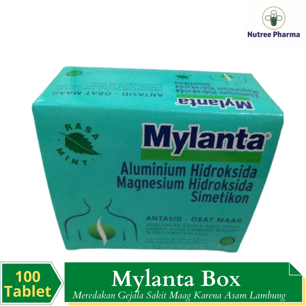 Jual Mylanta Box Isi 100 Tablet | Shopee Indonesia