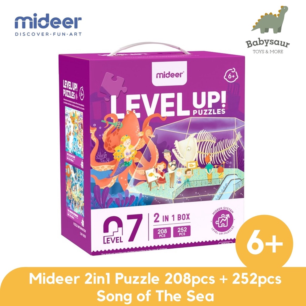 Jual Mideer Level Up 7 Puzzle Song of The Sea Mainan Jigsaw Puzzle ...