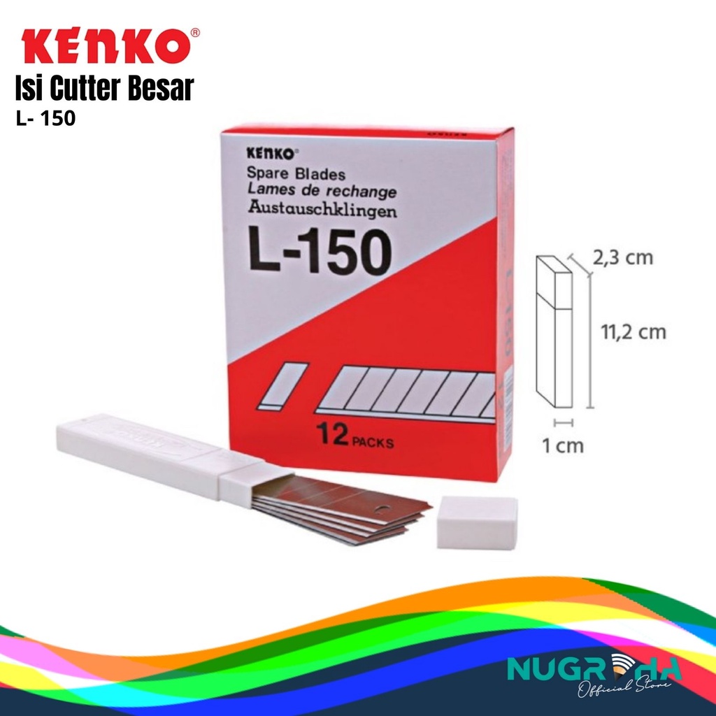 Jual ISI CUTTER KENKO BESAR | Shopee Indonesia