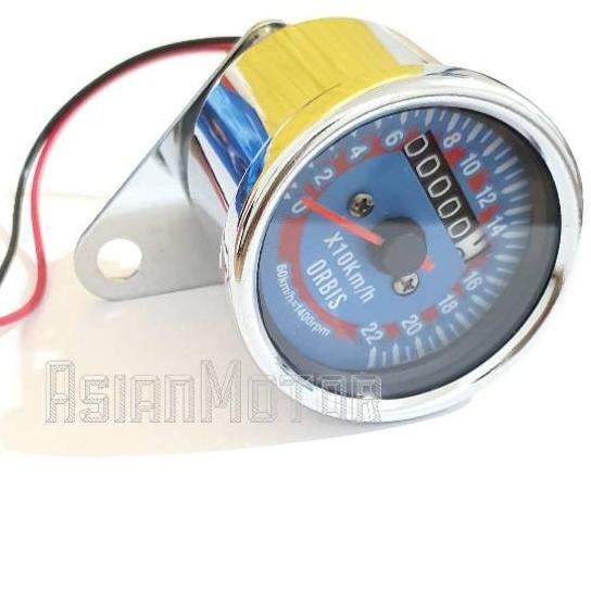 Jual Speedometer motor orbis / indikator rpm / kilometer led universal ...