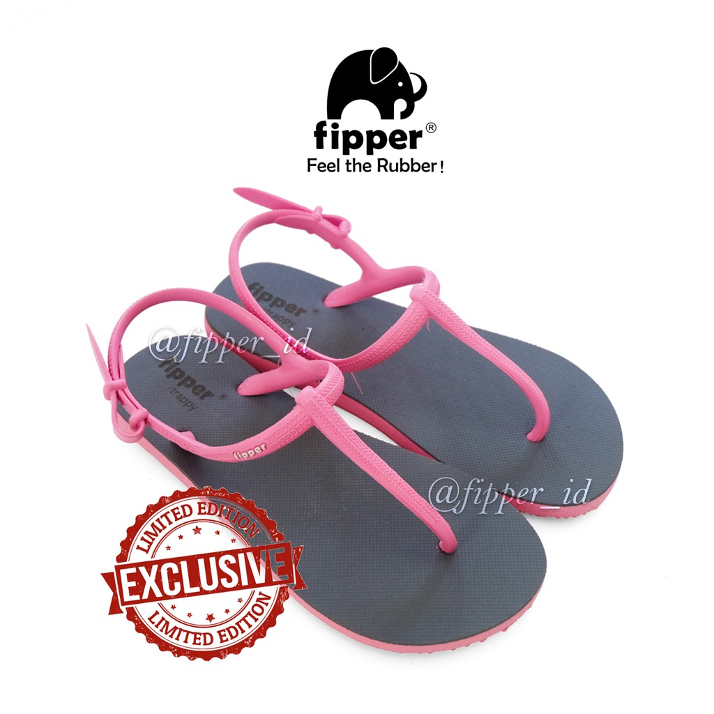 Jual [Limited Edition] Sandal Fipper Strappy Original for Woman/Ladies ...