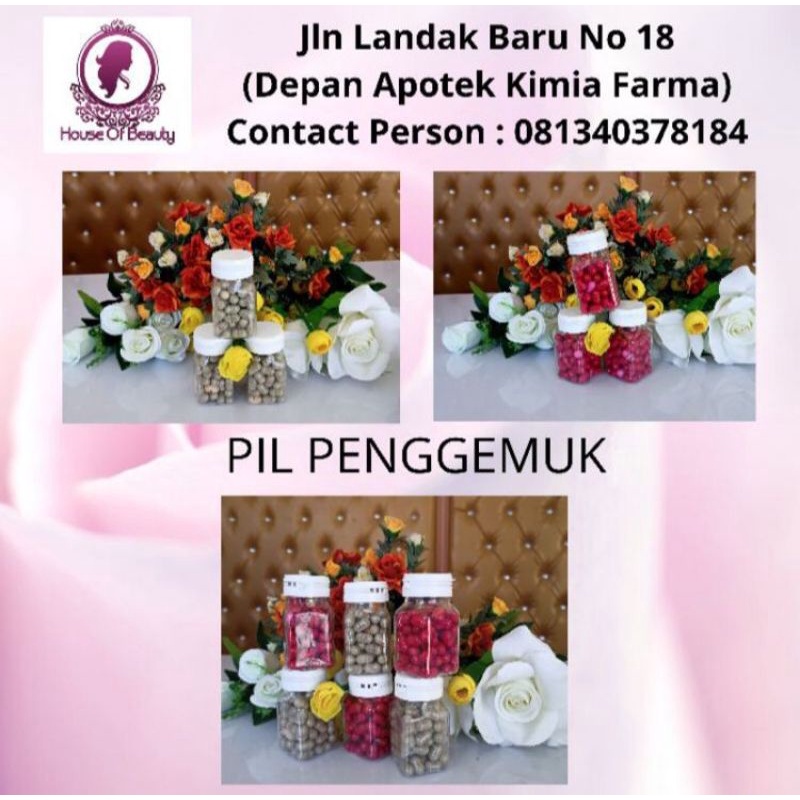 Jual PIL GEMUK | PENGGEMUK BADAN | OBAT GEMUK DOKTER | Shopee Indonesia