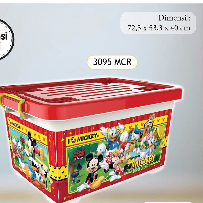 Jual Container Box 95L Karakter Lucu - 3095 | Shopee Indonesia