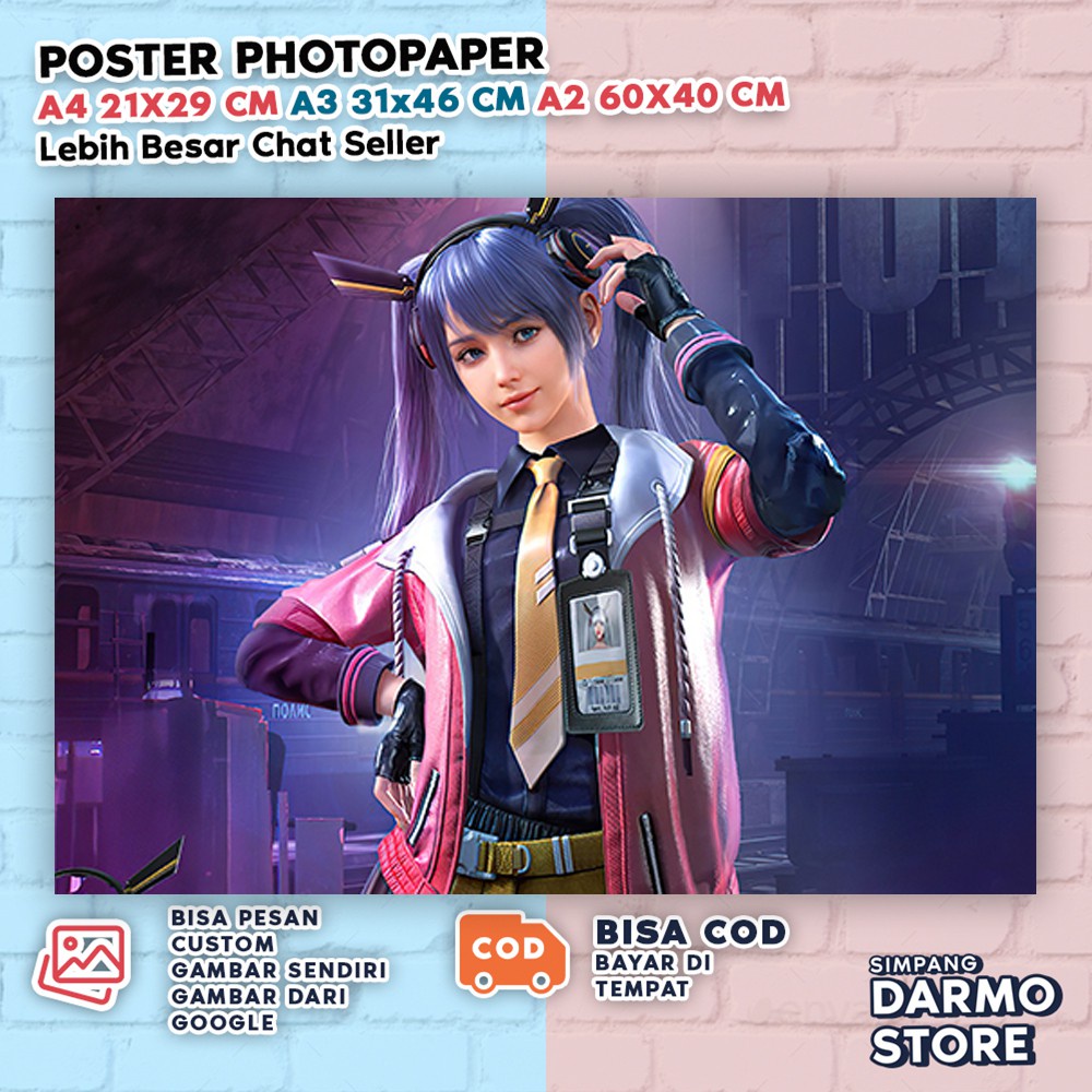 Jual Poster PUBG Game Hiasan Dinding Gaming Gamer Pabji Gem PC Android ...