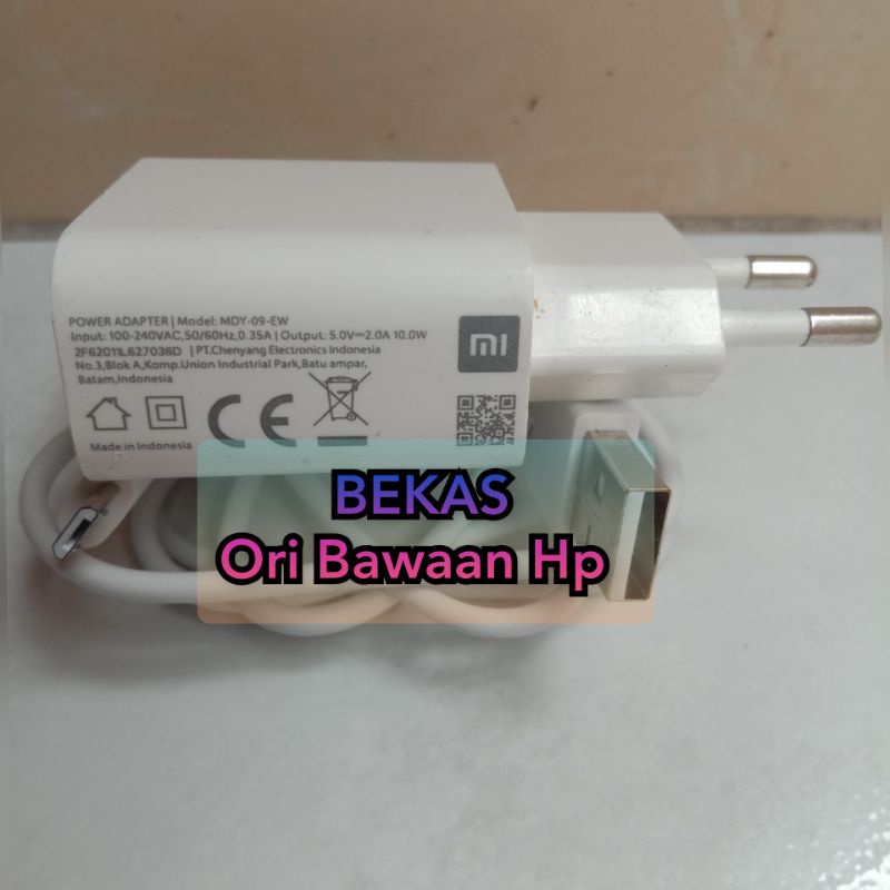 Jual CHARGER REDMI 10A | 9A | 9C | 7 | 7A ORI BAWAAN HP MIKRO USB ...