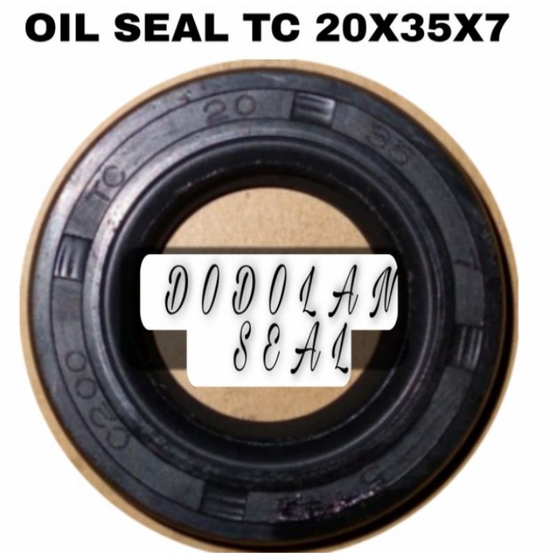 Jual OIL SEAL TC 20x35x7 GARDAN REDUCTION MOTOR RODA TIGA | Shopee ...