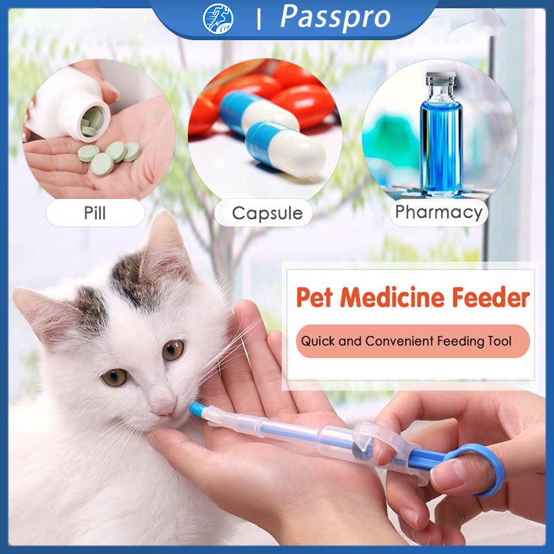 Jual Pelontar Obat Hewan Anjing Kucing Alat Bantu Minum Obat Feeding ...