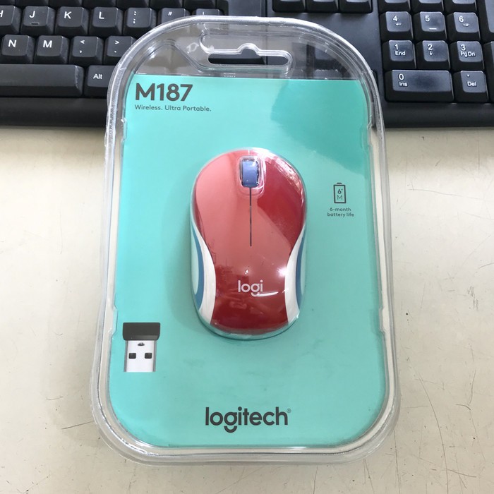 Jual Mouse logitech M187 ORIGINAL | Shopee Indonesia