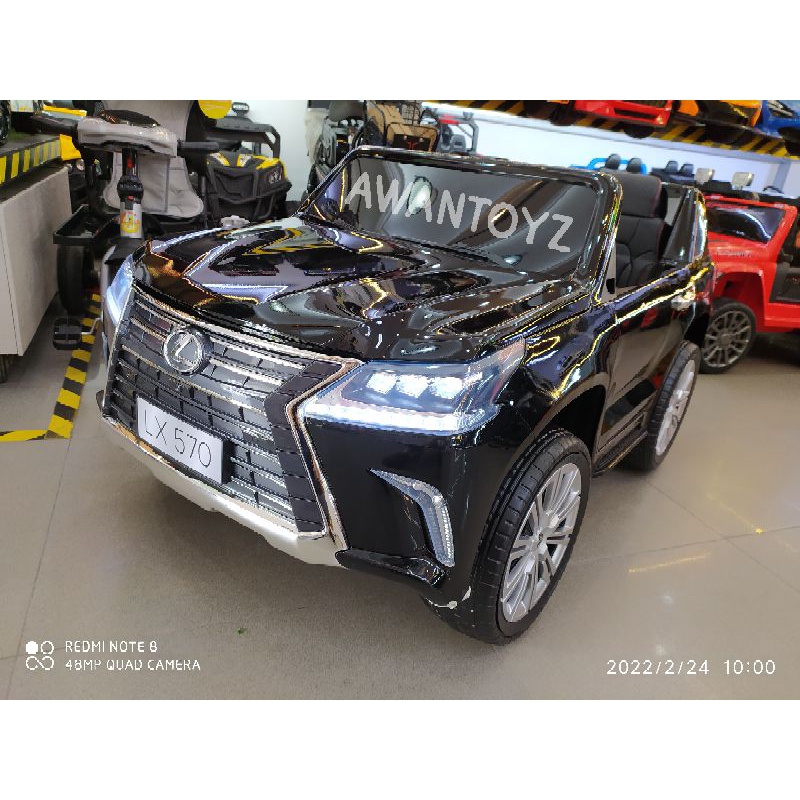 Jual Mobil Aki Anak Lexus LX570 2 Seater Black | Shopee Indonesia