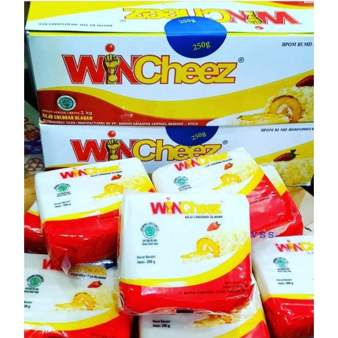 Jual WINCHEEZ 250grKeju cheddar #wincheese | Shopee Indonesia