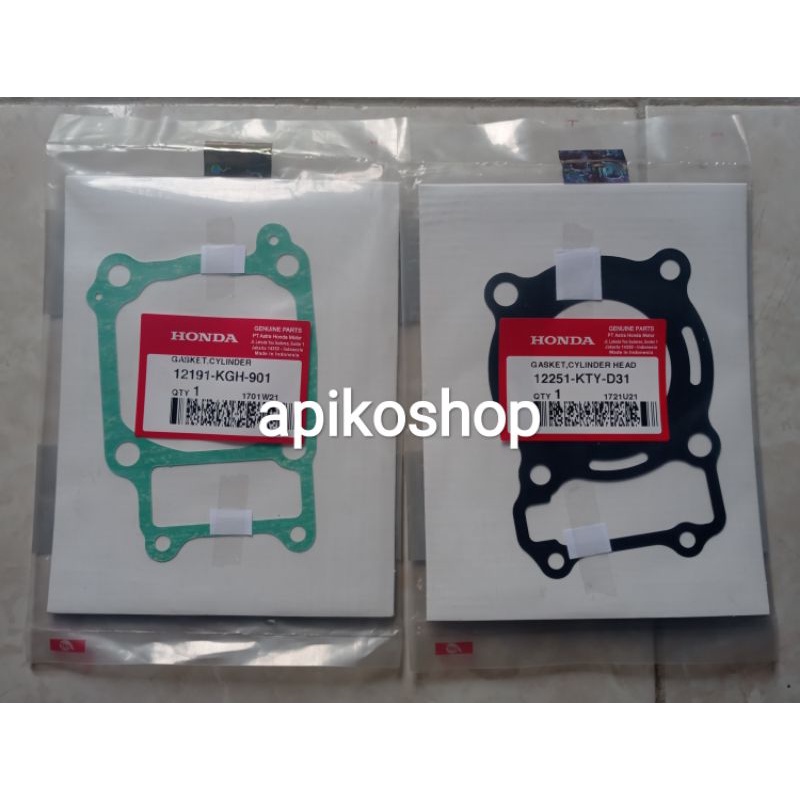 Jual pack pak packing kop dan pack blok bureng CS1 original AHM ...