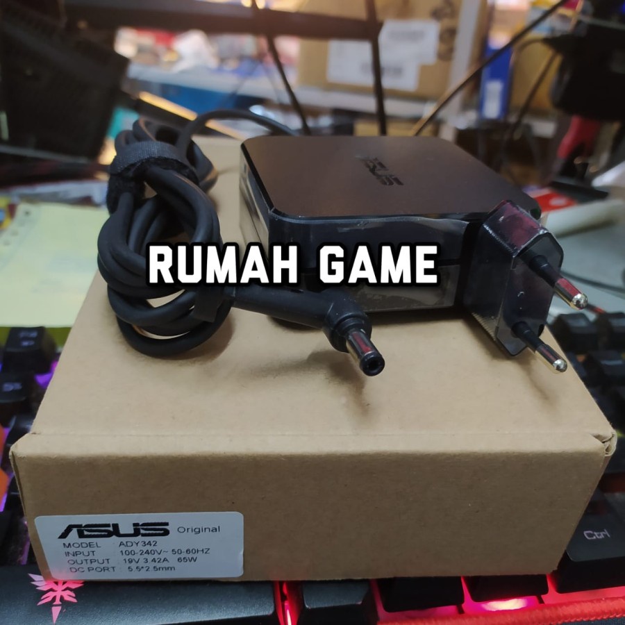 Jual Adapter Charge Laptop ASUS 19V 3.42A Square (5.5mm x 2.5mm) | Shopee Indonesia