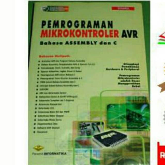 Jual PEMROGRAMAN MIKROKONTROLER AVR BAHASA ASSEMBLY DAN C +CD | Shopee ... Jual PEMROGRAMAN MIKROKONTROLER AVR BAHASA ASSEMBLY DAN C +CD | Shopee ...