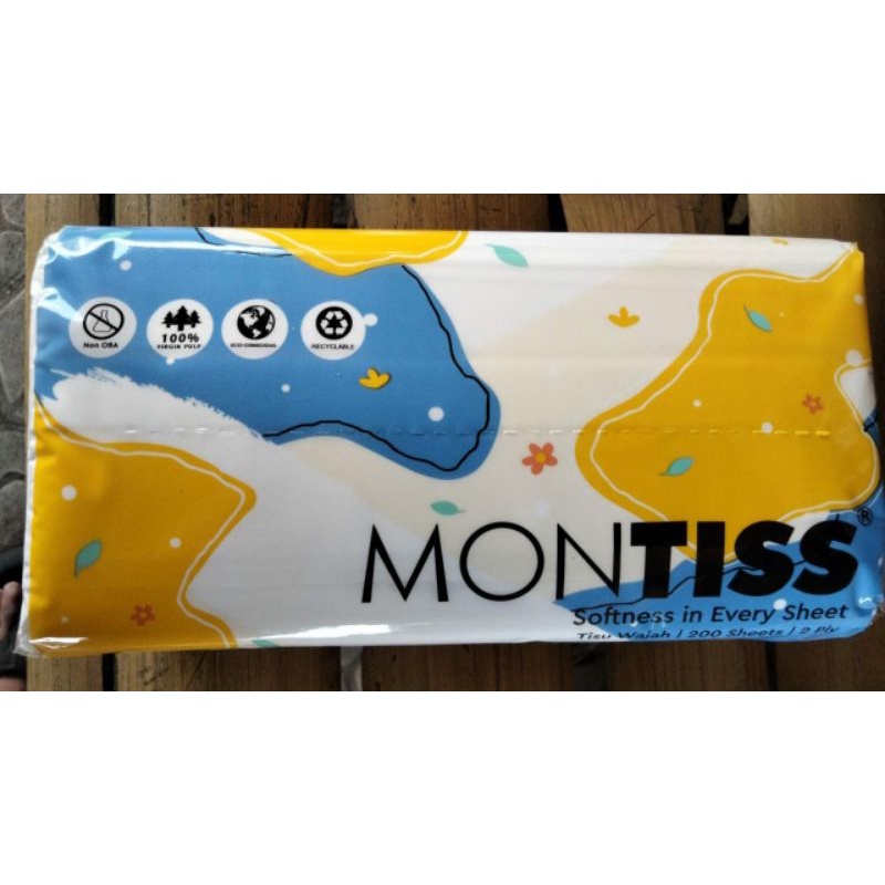 Jual Tissue Montiss Facial 200s - 2Ply | Shopee Indonesia
