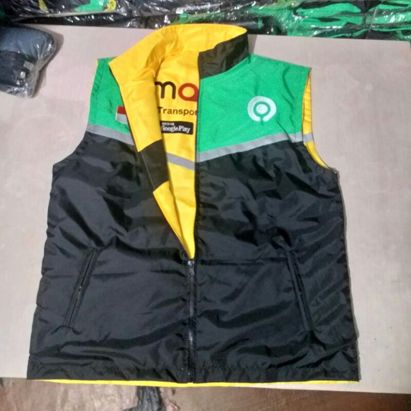 Jual Rompi Gojek Bolak Balik Maxim Driver Waterproof | Shopee Indonesia
