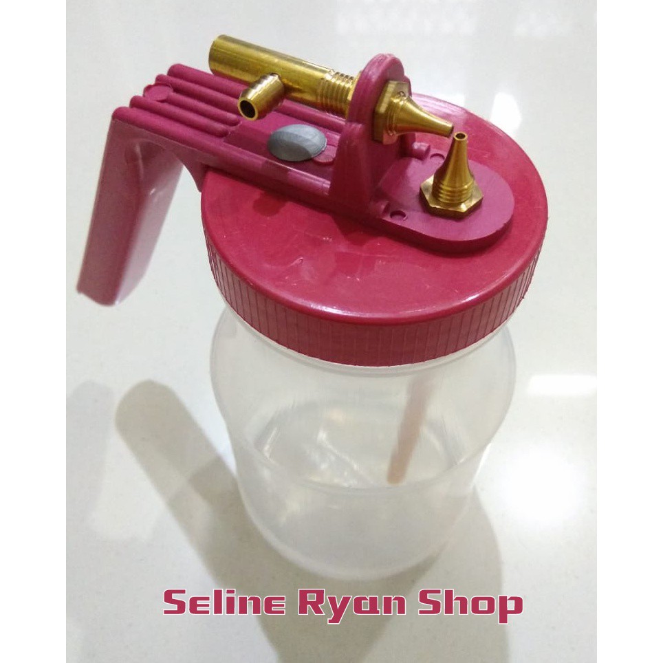 Jual Spet Dico / Semprotan Cat Duco Tabung PVC Nozzle Kuningan | Shopee ...