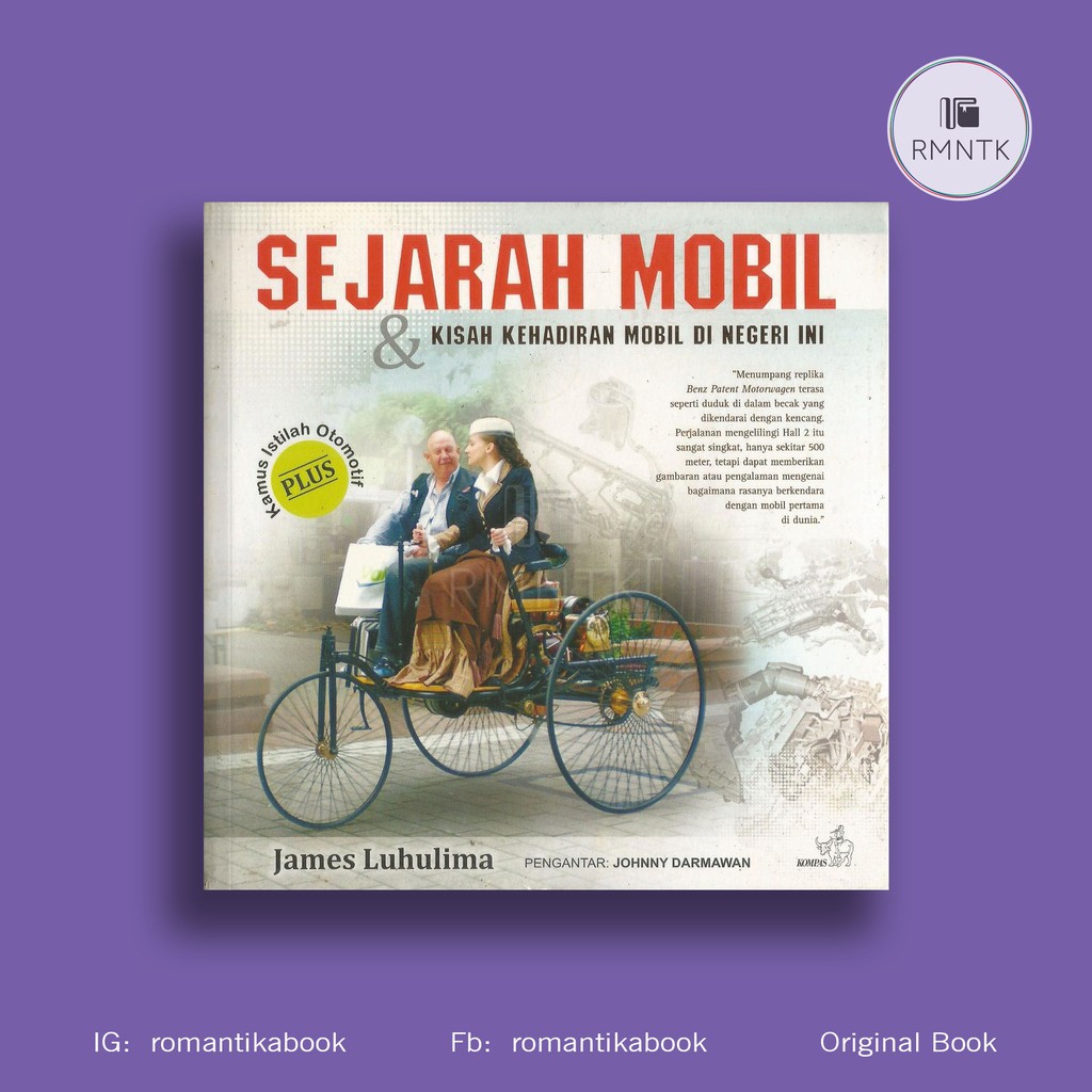 Jual Sejarah Mobil & Kisah Kehadiran Mobil di Negeri Ini - James Luhulima | Shopee Indonesia