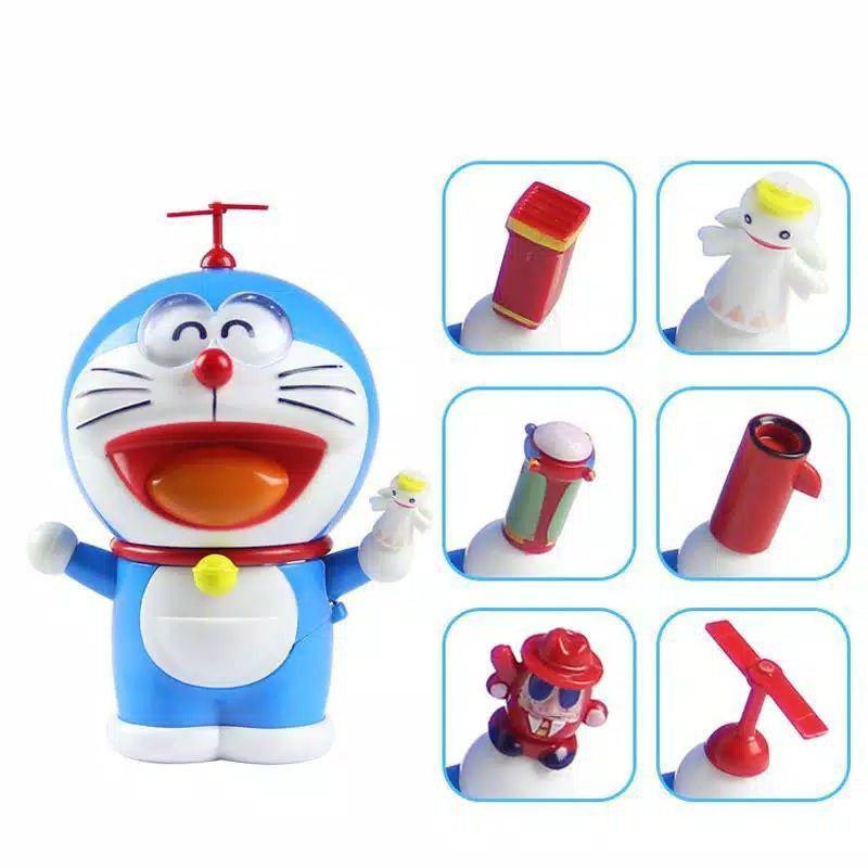 Jual mainan robot doraemon magnet untuk koleksi | Shopee Indonesia