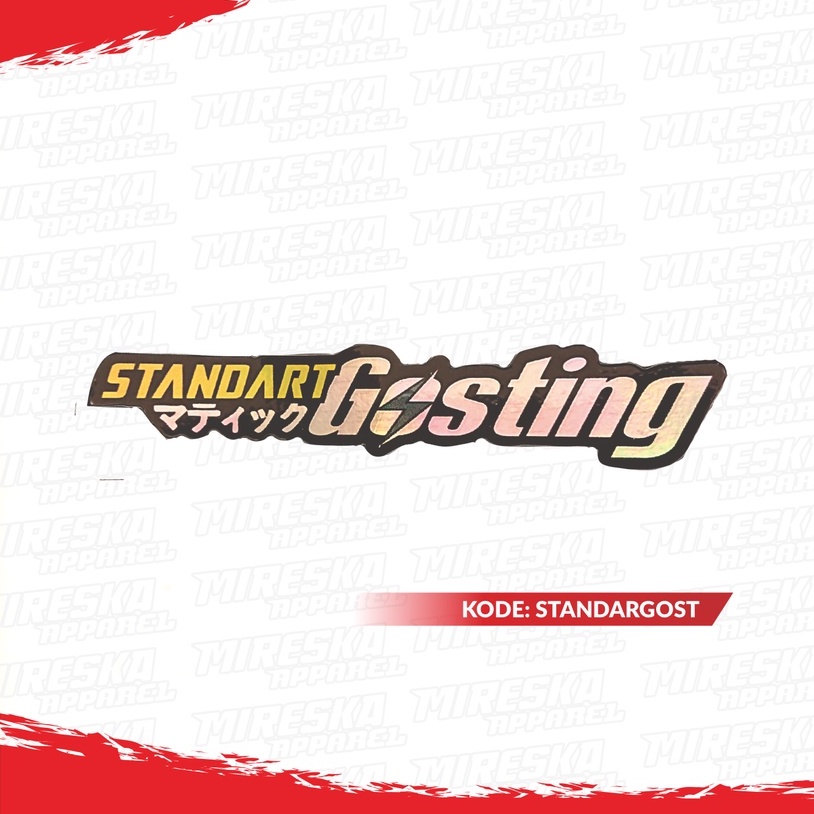 Jual Terbaru!! Stiker Viral Hologram Terlaris Racing Series 2 / Sticker ...