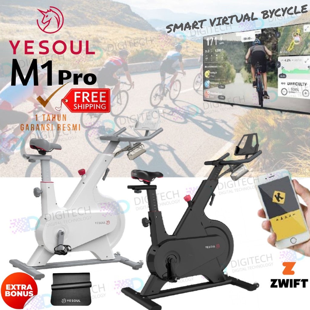 Jual Sepeda Statis Pintar Yesoul M1 Pro Home Smart Spinning Bike Indoor Sepeda Fitness Indoor ...