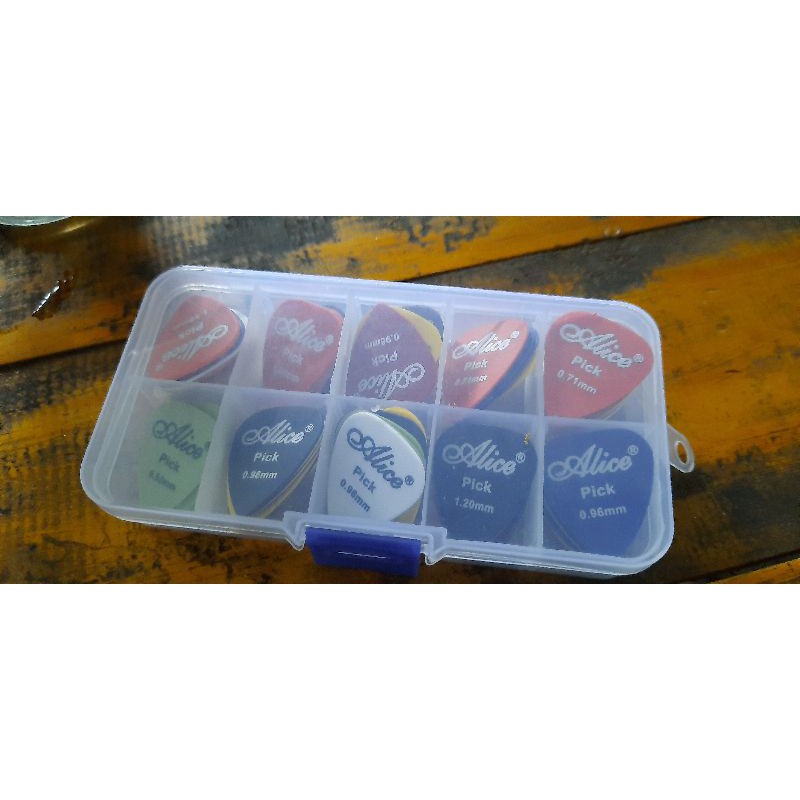 Jual Pick Gitar Alice 1 Box (68 pcs) | Shopee Indonesia