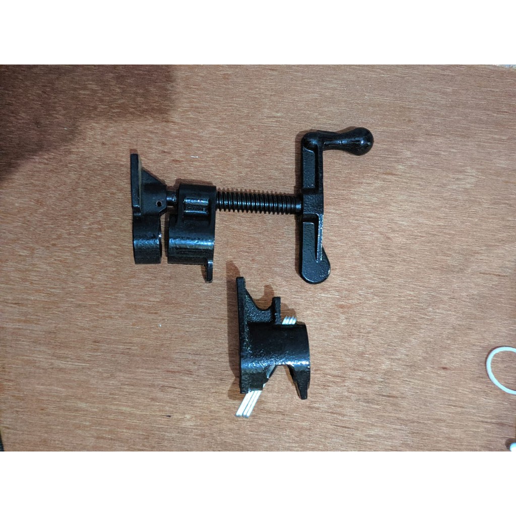 Jual Pipe Clamp Fixture Catok Pres kayu 1/2 inch For Woodworking ...