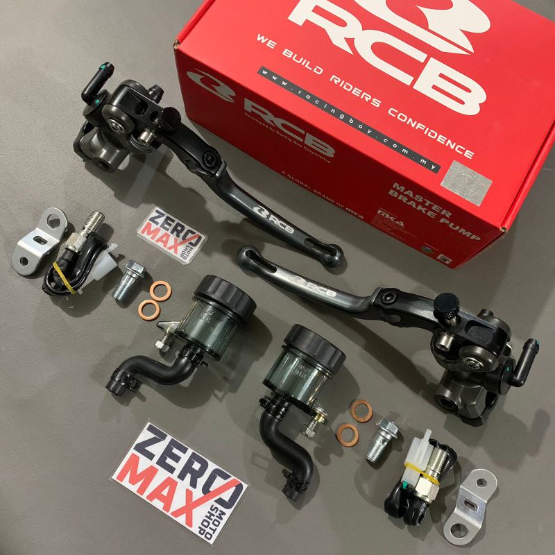 Jual Master Rem RCB Racing Boy S1 Kanan Kiri 17mm Titanium All New NMAX ...