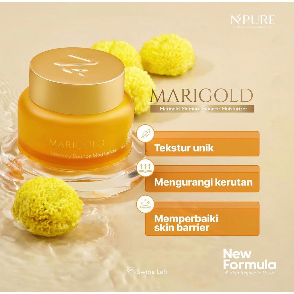 Jual NPURE Marigold Series NEW PACKAGING | Shopee Indonesia