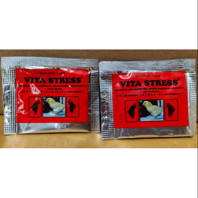 Jual VITA STRESS 5 gram vitamin ANTI STRESS | Shopee Indonesia