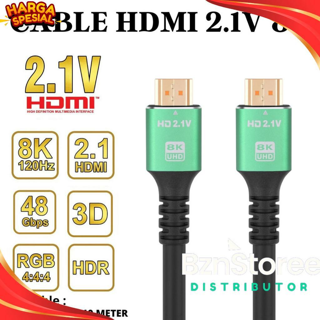 Jual TERDAHSYAT HDMI Kabel 21 HighSpeed 8K HDR Smart HDMI Cable 3M ...
