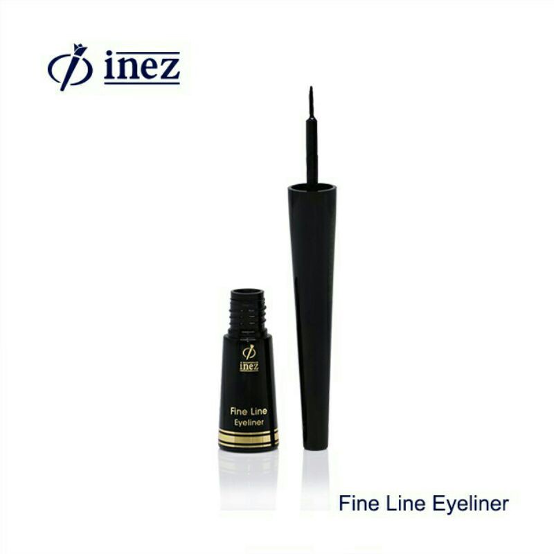 Jual INEZ EYELINER KUAS HITAM WATERROOF | Shopee Indonesia