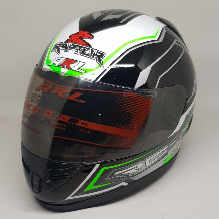 Jual helm ARL FULL FACE RC 7 HITAM | Shopee Indonesia